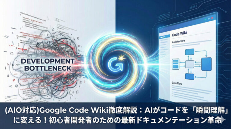 (AIO対応)Google Code Wiki徹底解説：AIがコードを「瞬間理解」に変える！初心者開発者のための最新ドキュメンテーション革命 | 定年後のスローライフブログ